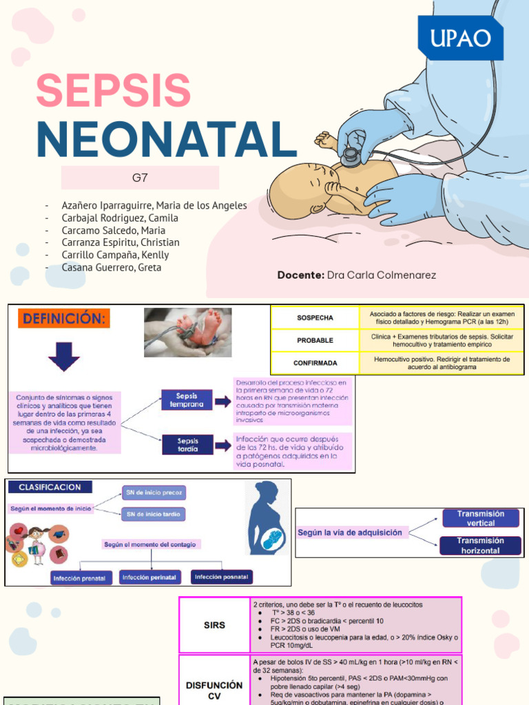 T3 - Sepsis Neonatal | PDF