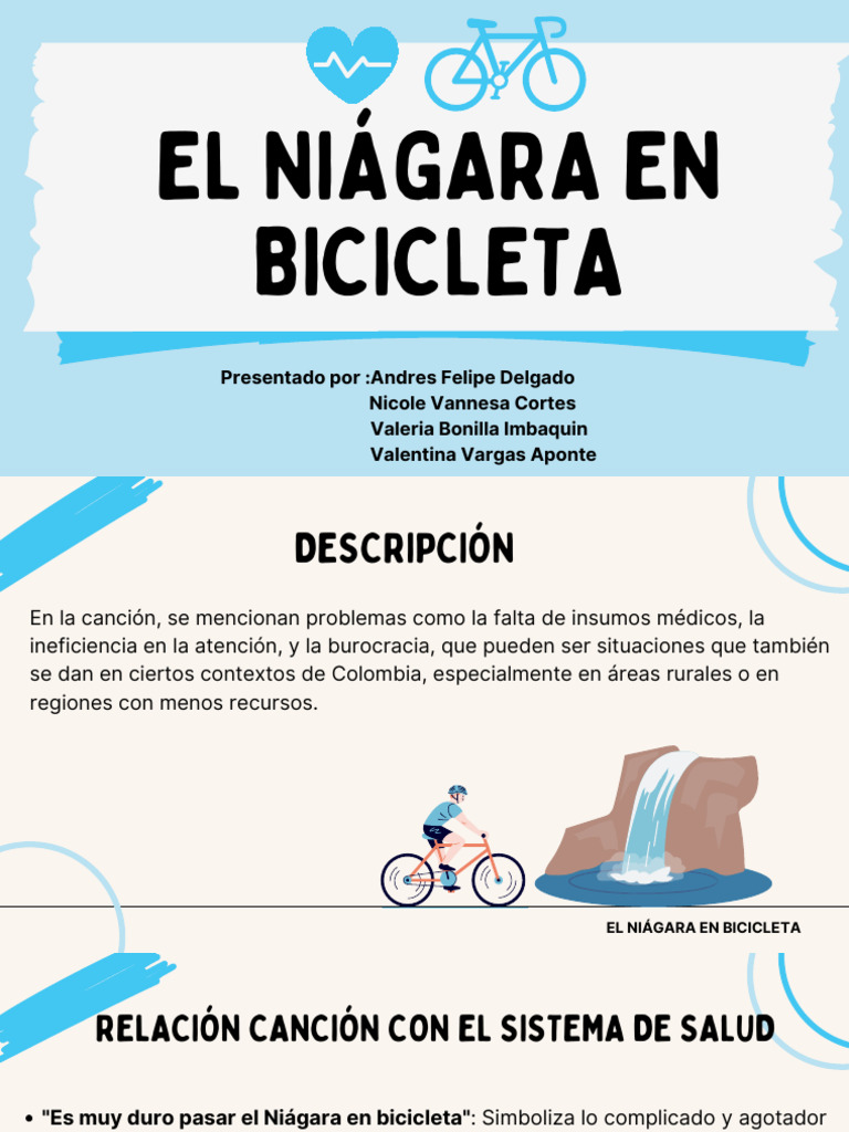 Presentación del Niágara en bicicleta | PDF