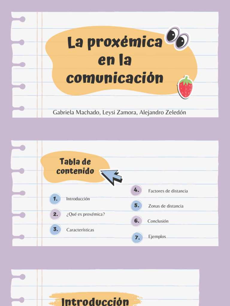 La Proxémica en La Comunicación | PDF