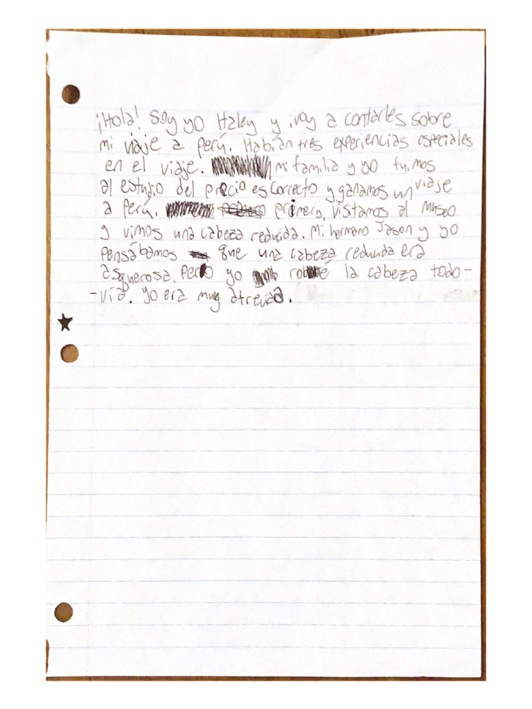 Random Spanish Assignment | PDF