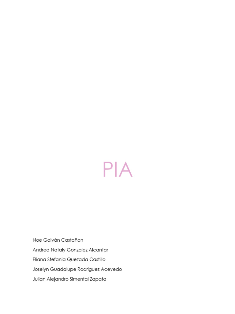 EQ1 - PIA - ESy RS | PDF