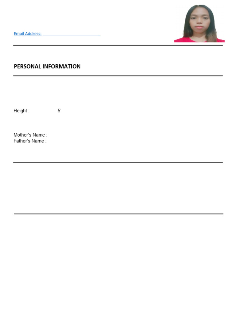 Maricar With Pic | PDF