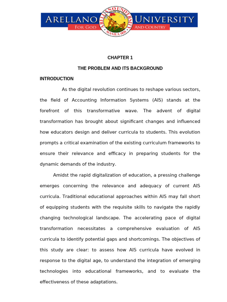 Group1 CHAP 1 5revised | PDF