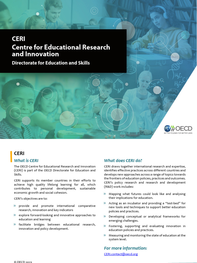 CERI: Advancing Global Education Innovation | PDF | Creativity ...