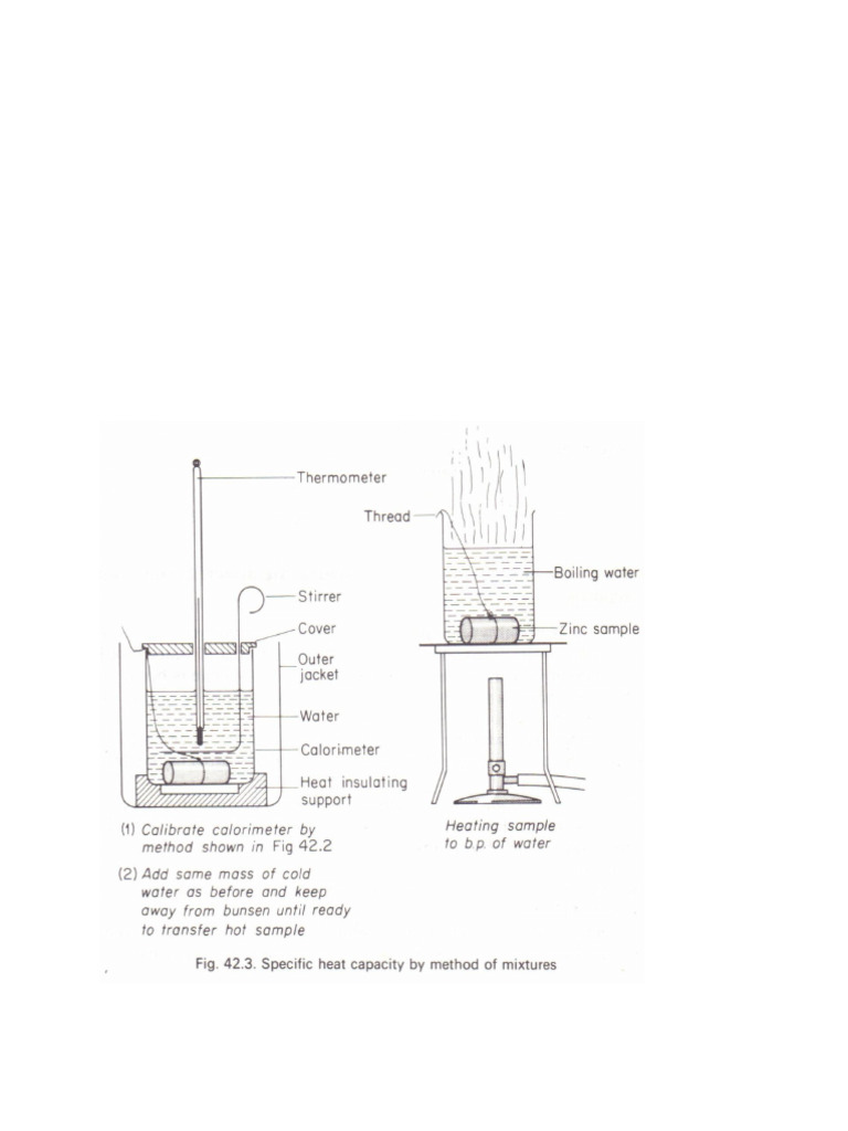 17) Specific Heat Capacity (Method of Mixtures) | PDF