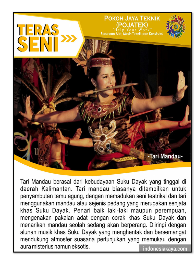 Tari Mandau | PDF