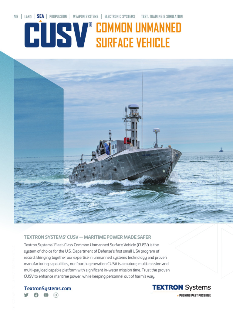 003_SEA_SYSTEMS_CUSV Datasheet_2022_DIGITAL_SINGLE | PDF