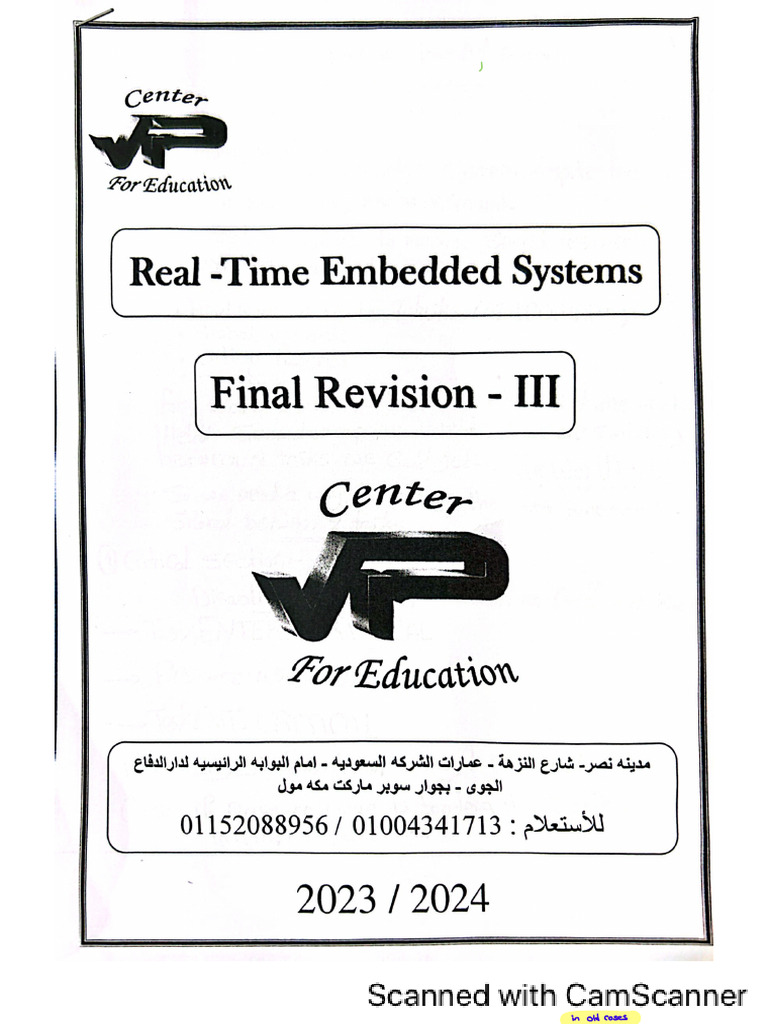 RTOS Revision Part 3 | PDF
