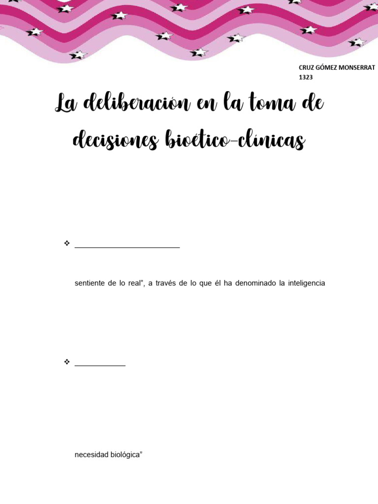 Deliberación en La Toma de decisiones-CRUZ GÓMEZ 1323 | PDF | Toma de ...