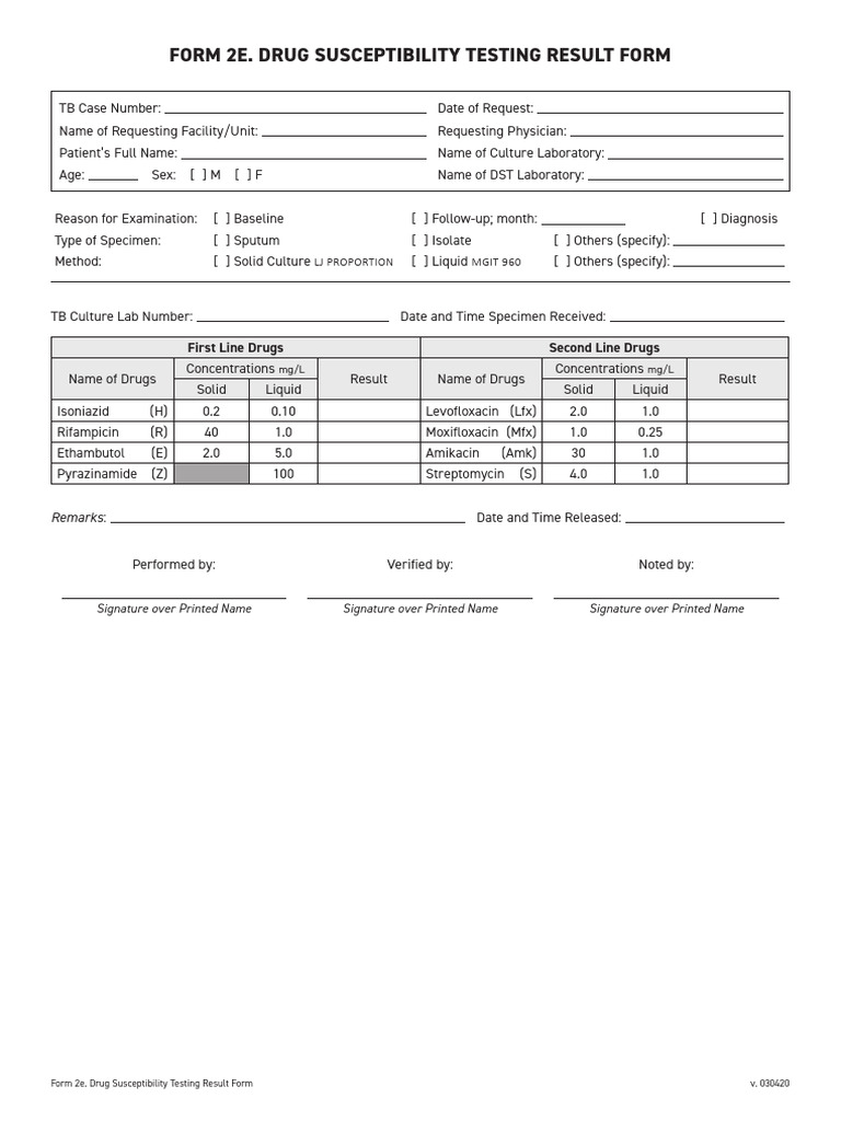 Form 2e v030420 | PDF