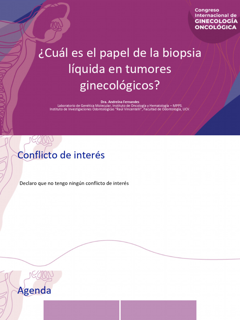 Andreína Fernández - ¿Cuál Es El Papel de La Biopsia Líquida en Tumores ...