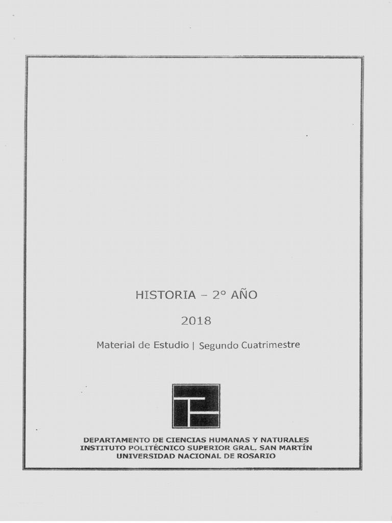 HISTORIA II - 2do Cuatrimestre | PDF