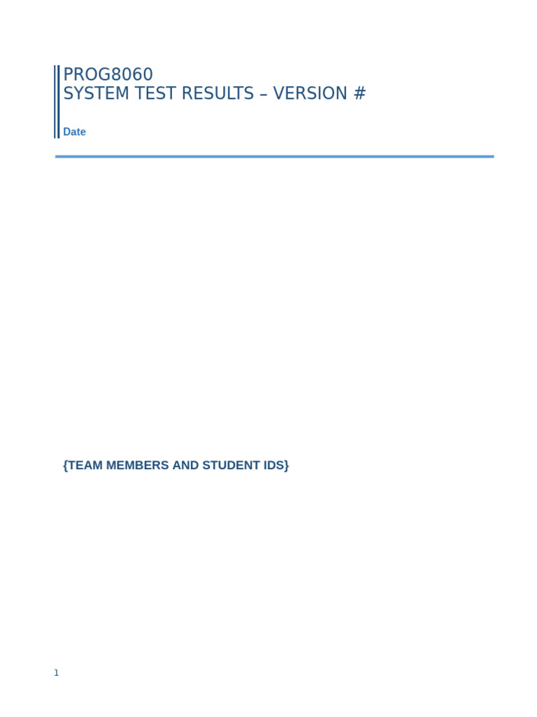System Test Results Summary for Version | PDF | Statistics | Computers
