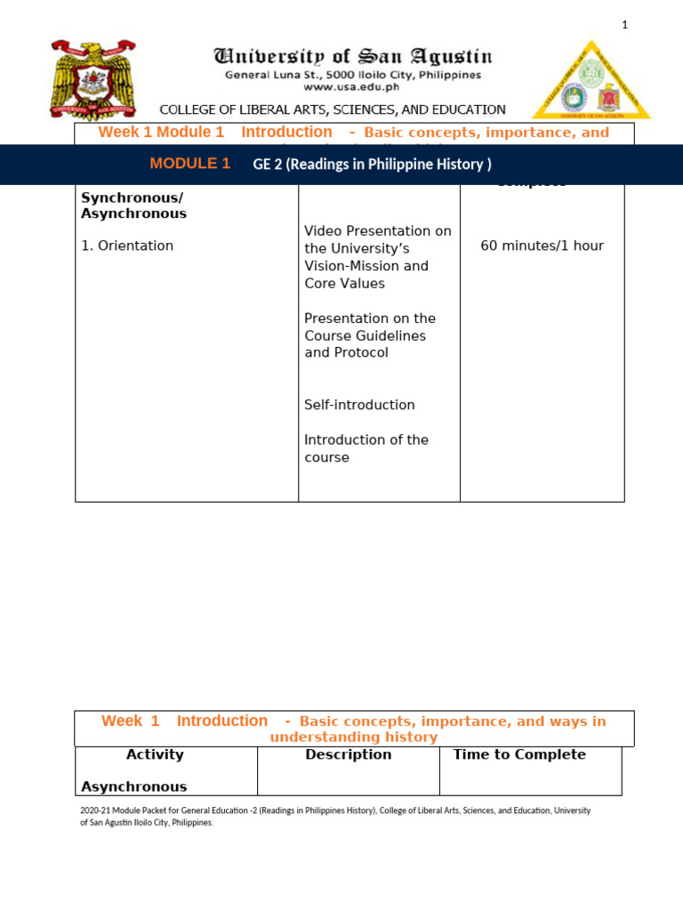 Module 1 - Student S | PDF
