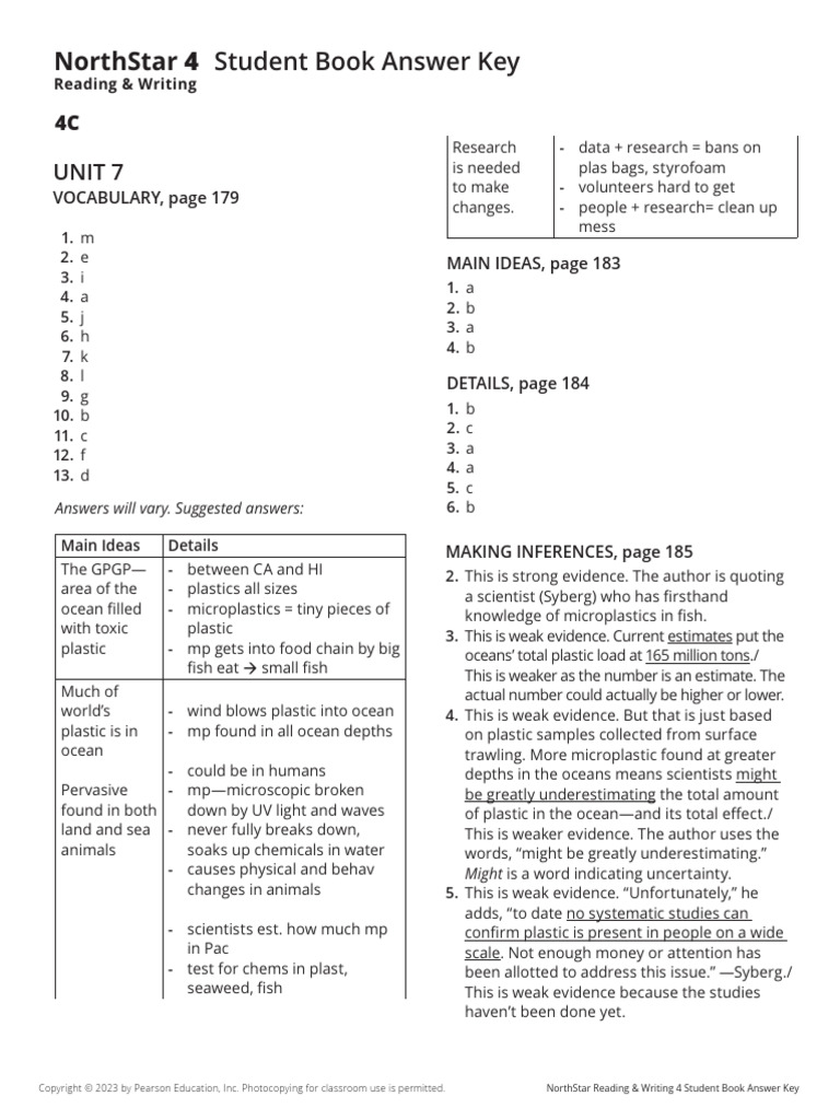 Student_Book_Answer_Key (1) | PDF