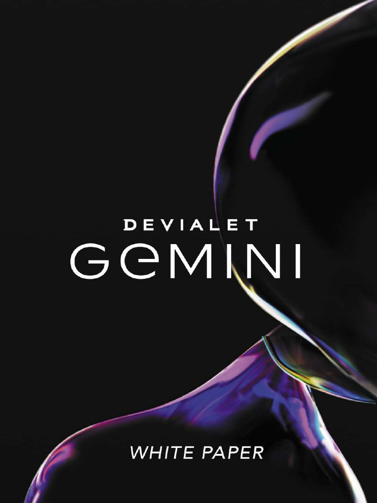 Devialet Gemini White Paper FR Compressed | PDF | Computers ...