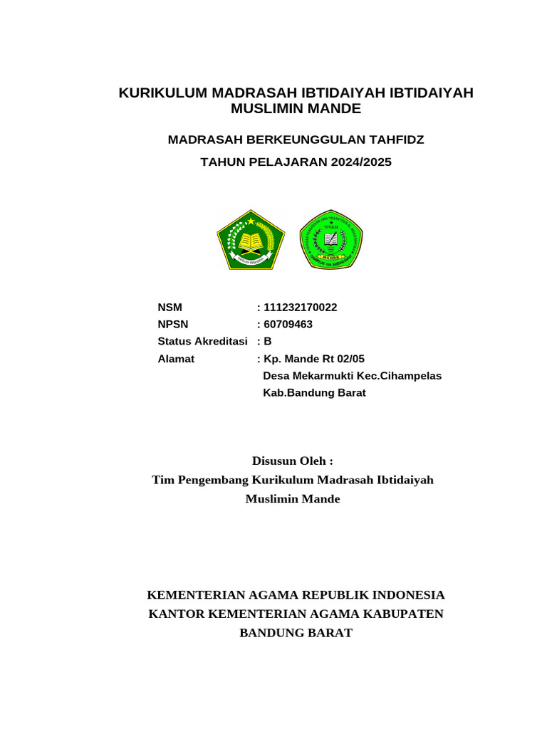 Contoh Kom 2024 Mi (3) Yang Benar | PDF