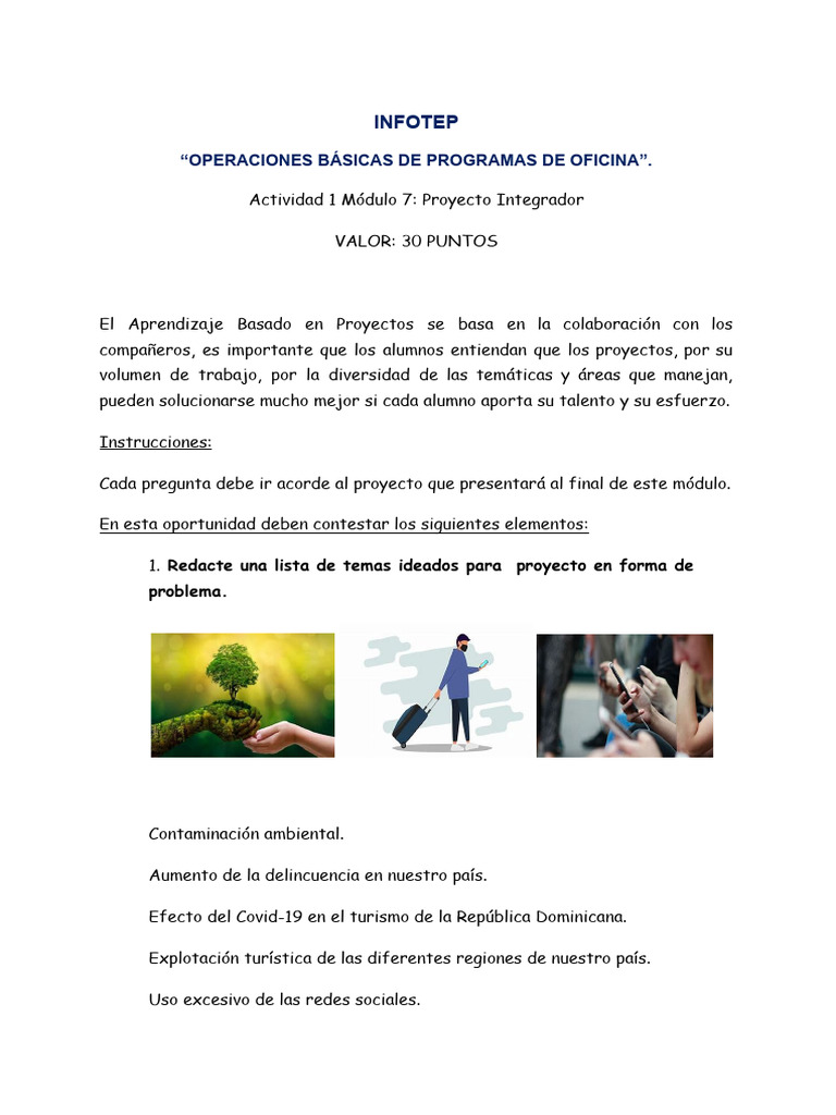 Proyecto Integrador | PDF