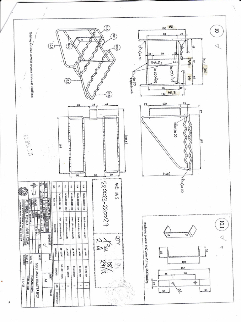 Mechanic Truster Box | PDF