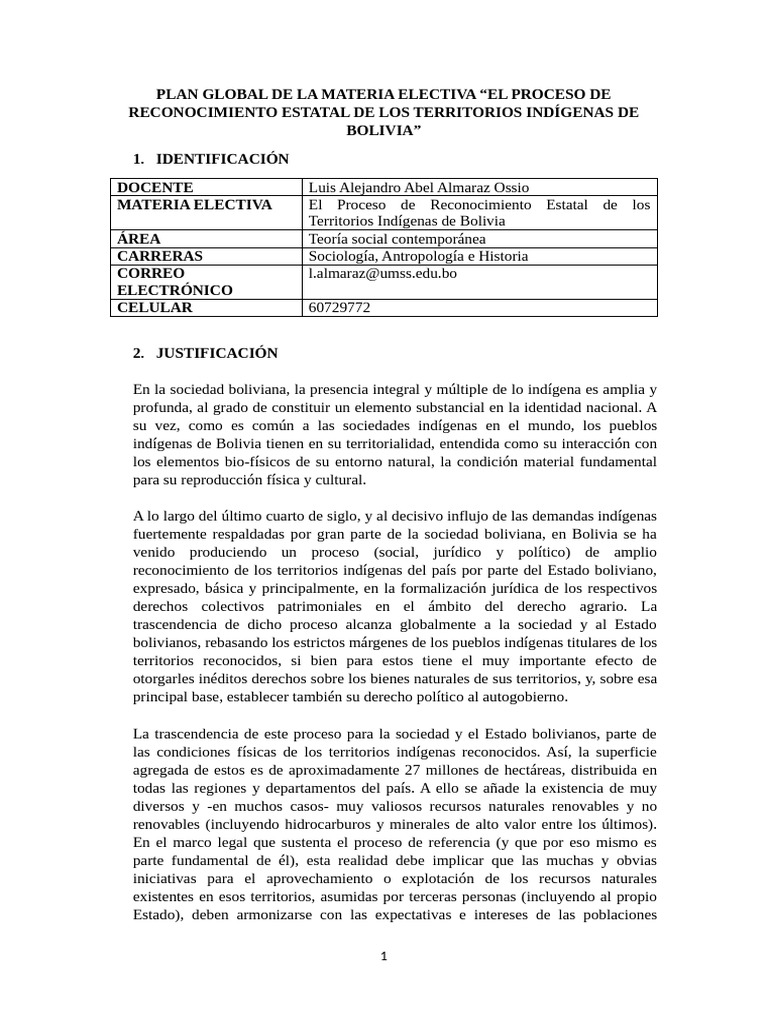 Materia Electiva | PDF