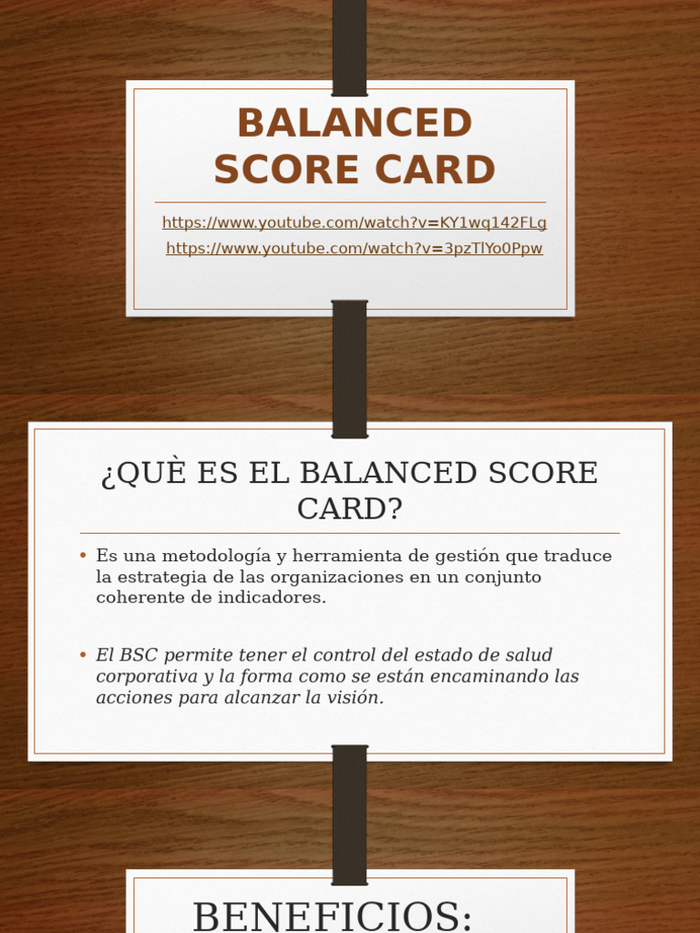 Balanced Score Card | PDF
