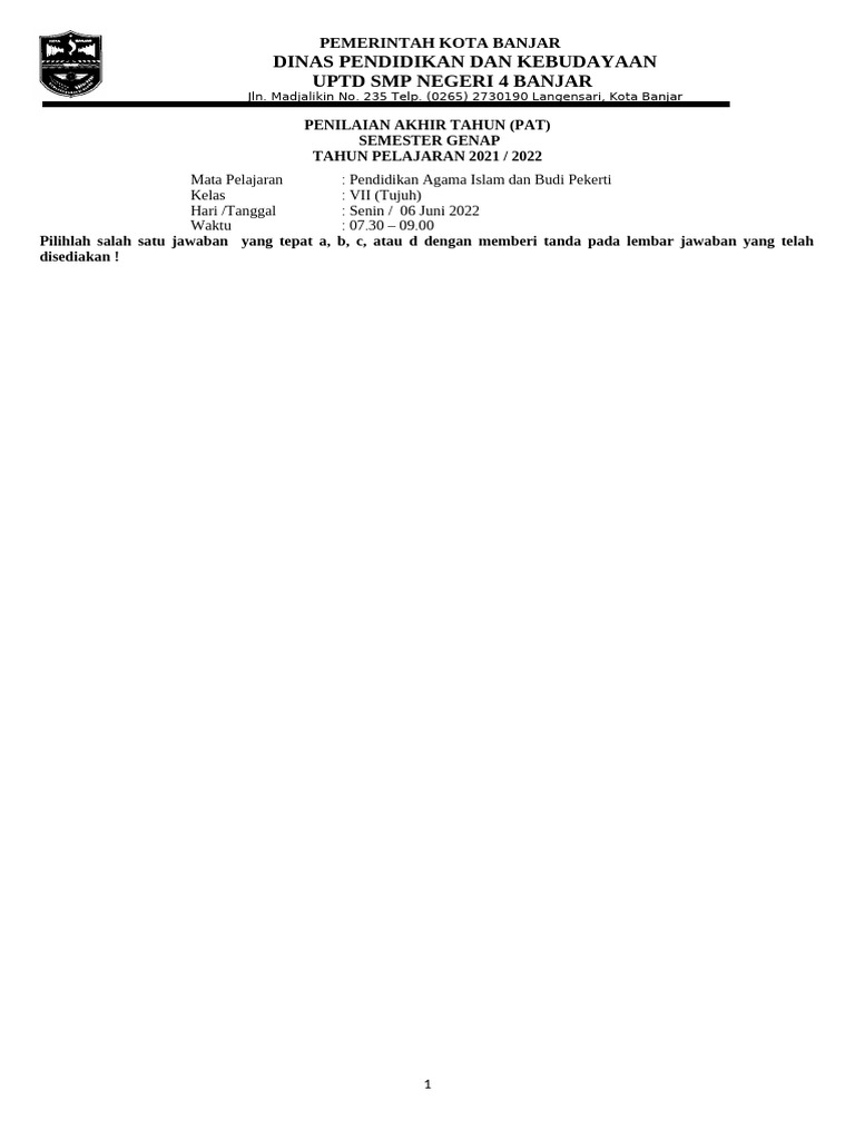 pai 7 pat 2022 fix | PDF