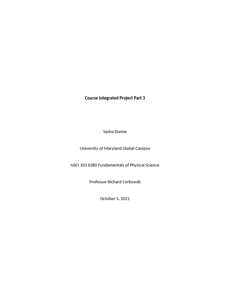 CIP3 - Sasha Dunne | PDF