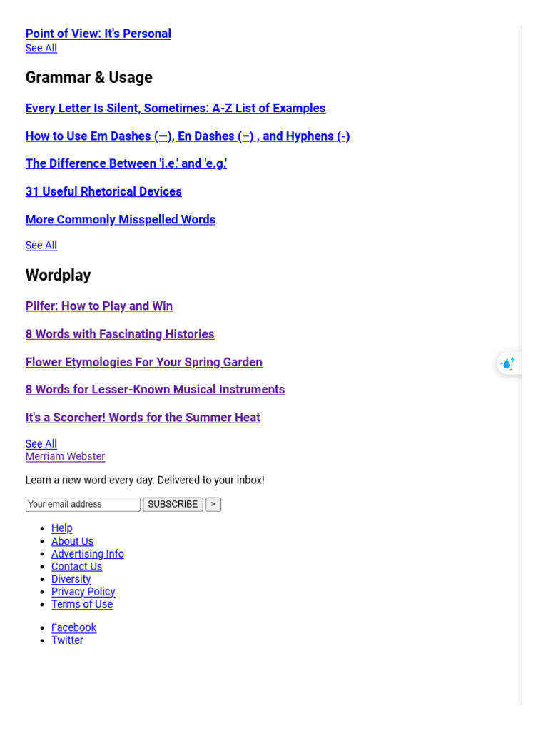 Rules For Plural and Possessive Names - Merriam-Webster | PDF