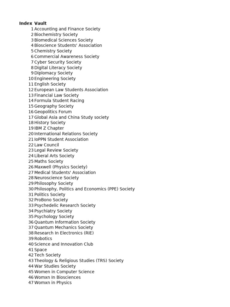 Welcome Stalls Index | PDF