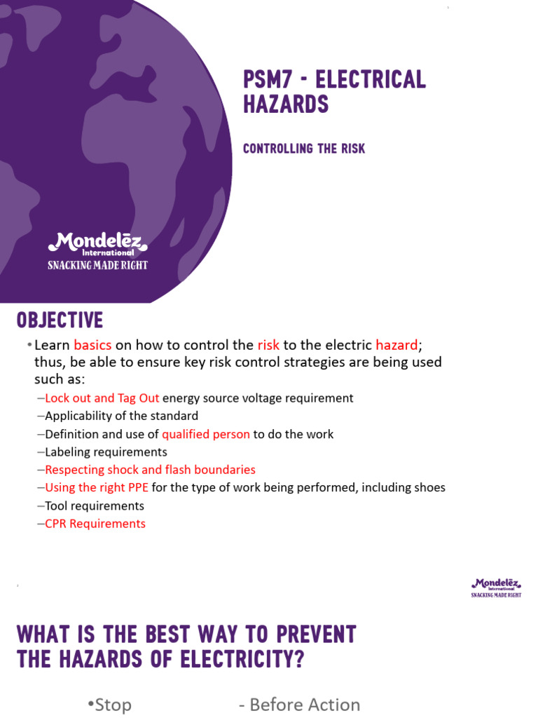 Electrical Safety Hazard Edited V2 Pdf