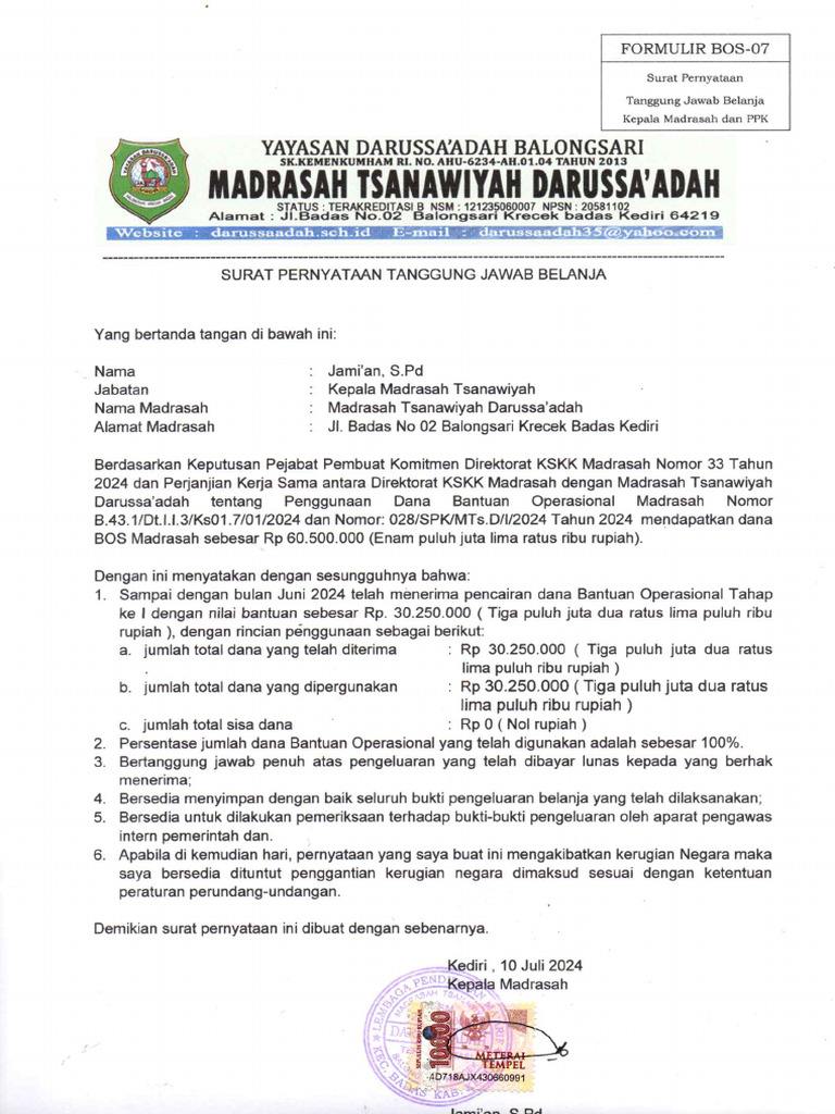 SPTJB THP 2 2024 | PDF