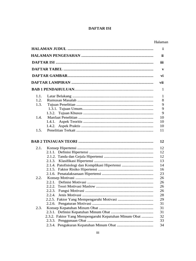 Daftar Isi | PDF