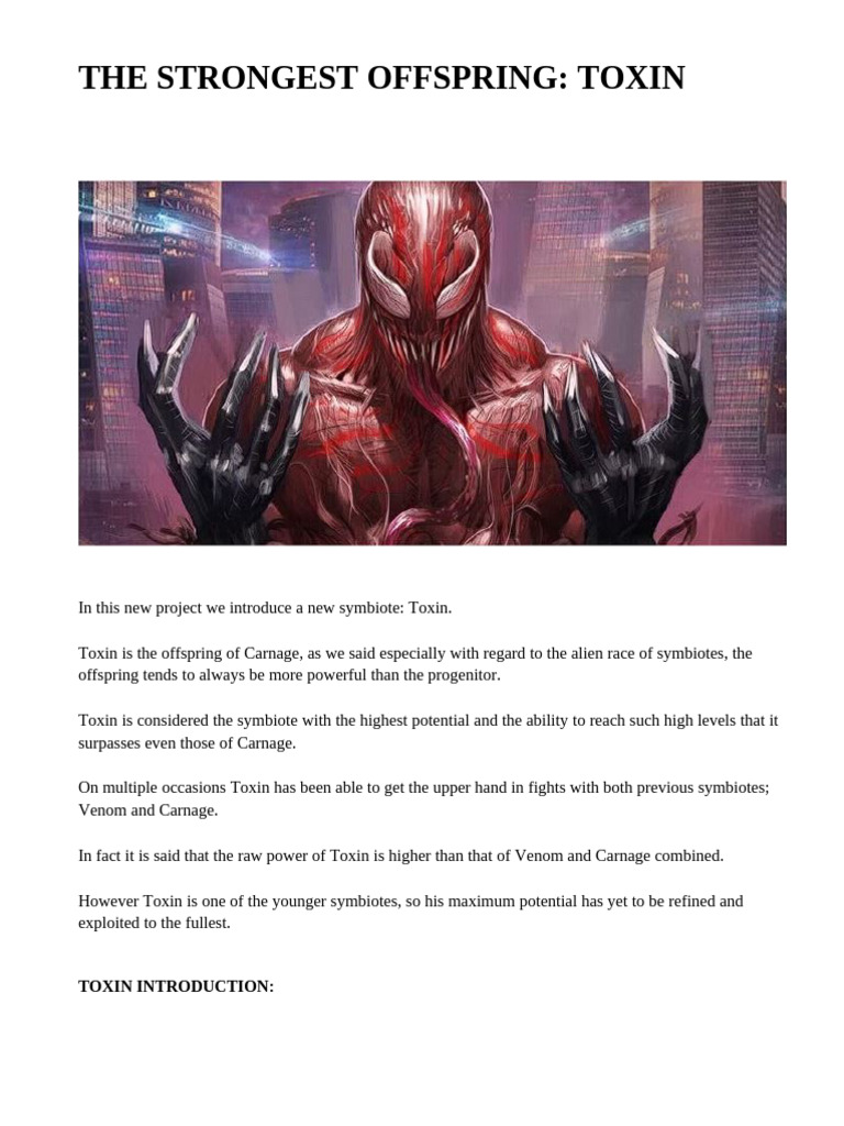 The Strongest Offspring (Toxin) | PDF