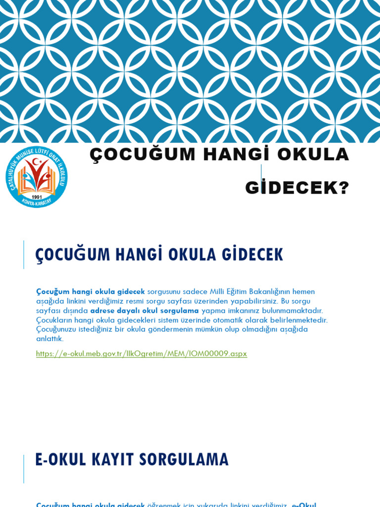 Cocuyum Hangy Okula-Donuyturuldu | PDF