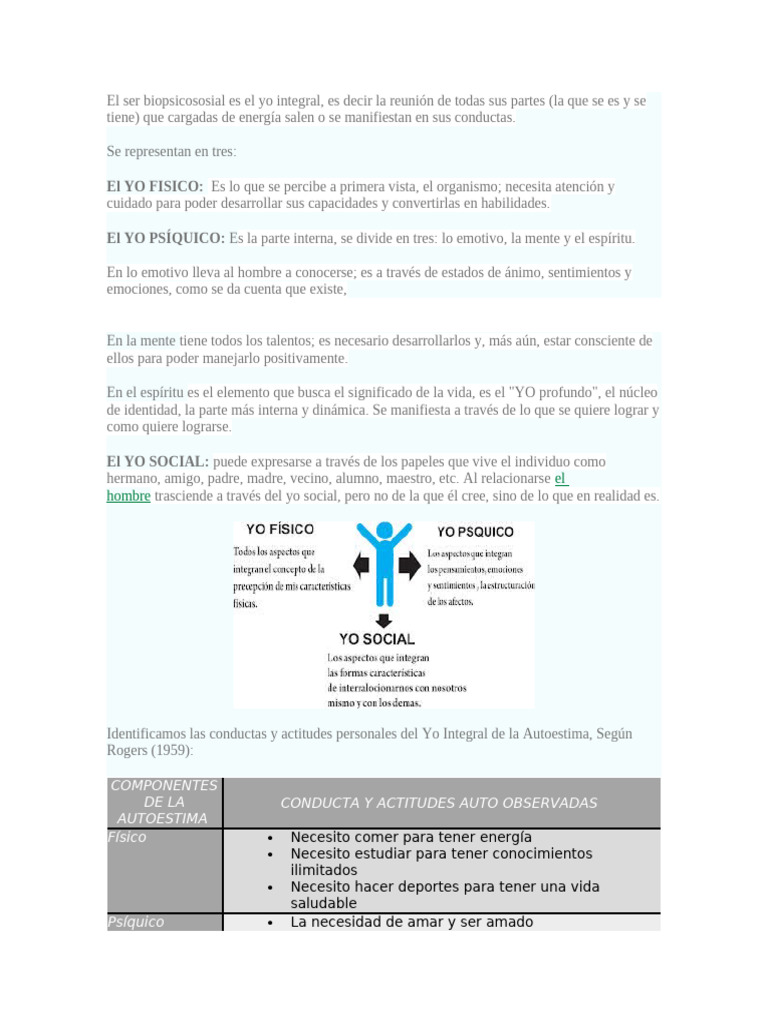 Clase 7 - TRABAJO DIRECTIVO - EL YO INTERNO | PDF