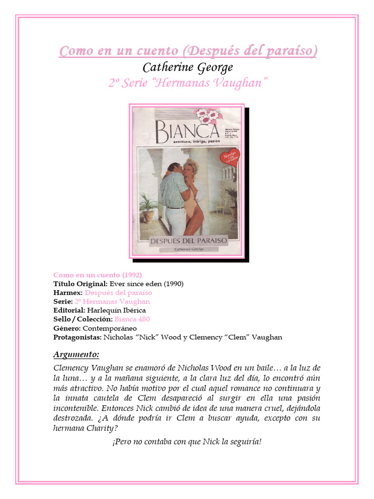 Catherine George - Después Del Paraíso | PDF