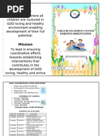 Eccd Checklist Card Template | PDF | Child Development | Behavioural ...