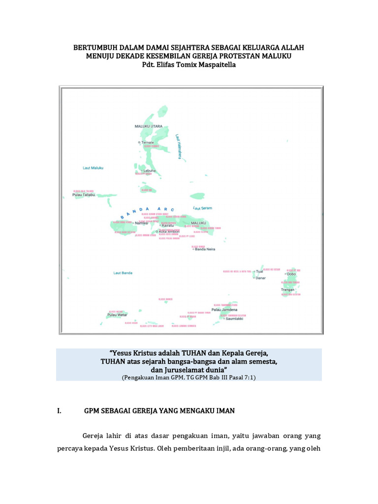 Bertumbuh Dalam Damai Sejahtera Sebagai Keluarga A | PDF