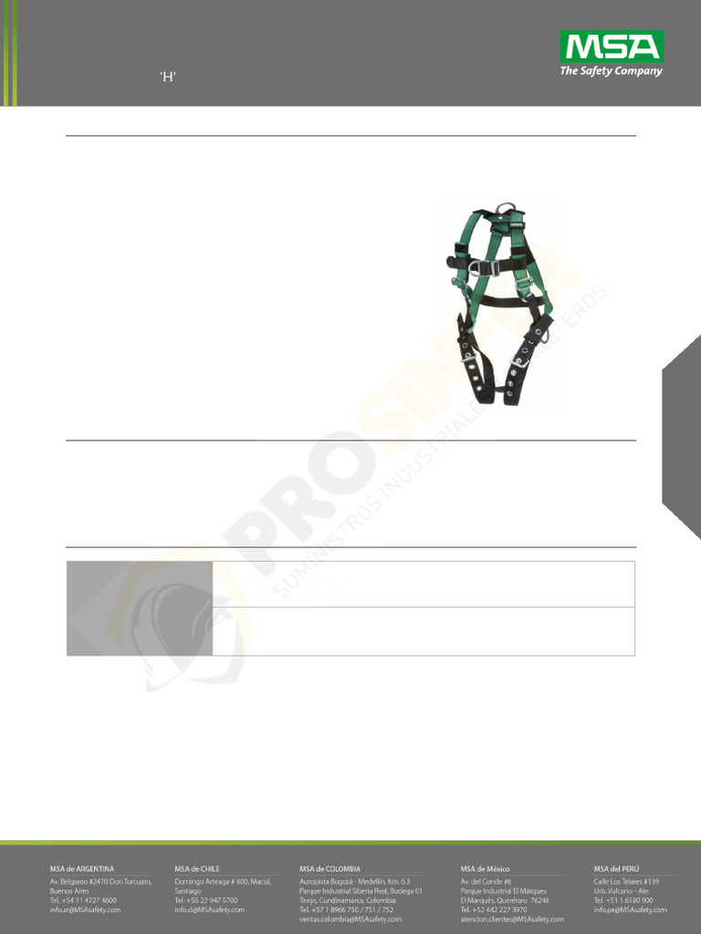 arnes-v-form-4-argollas-msa-10197207-ficha-tecnica | PDF