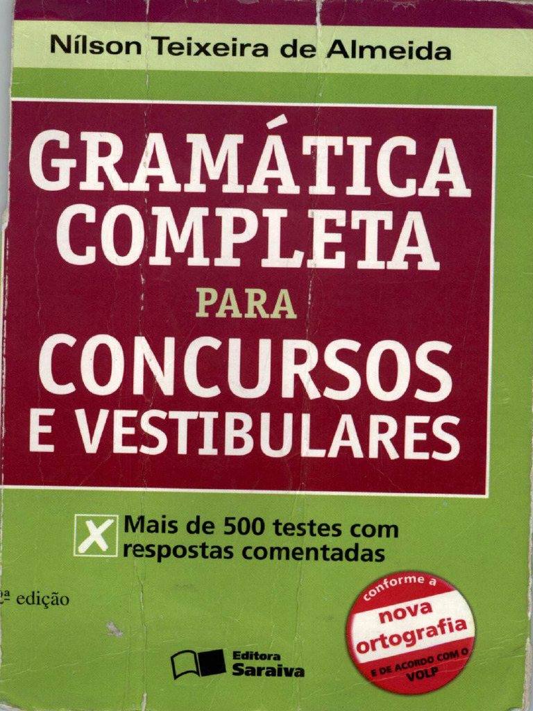 Gramática Completa para Concurso. | PDF