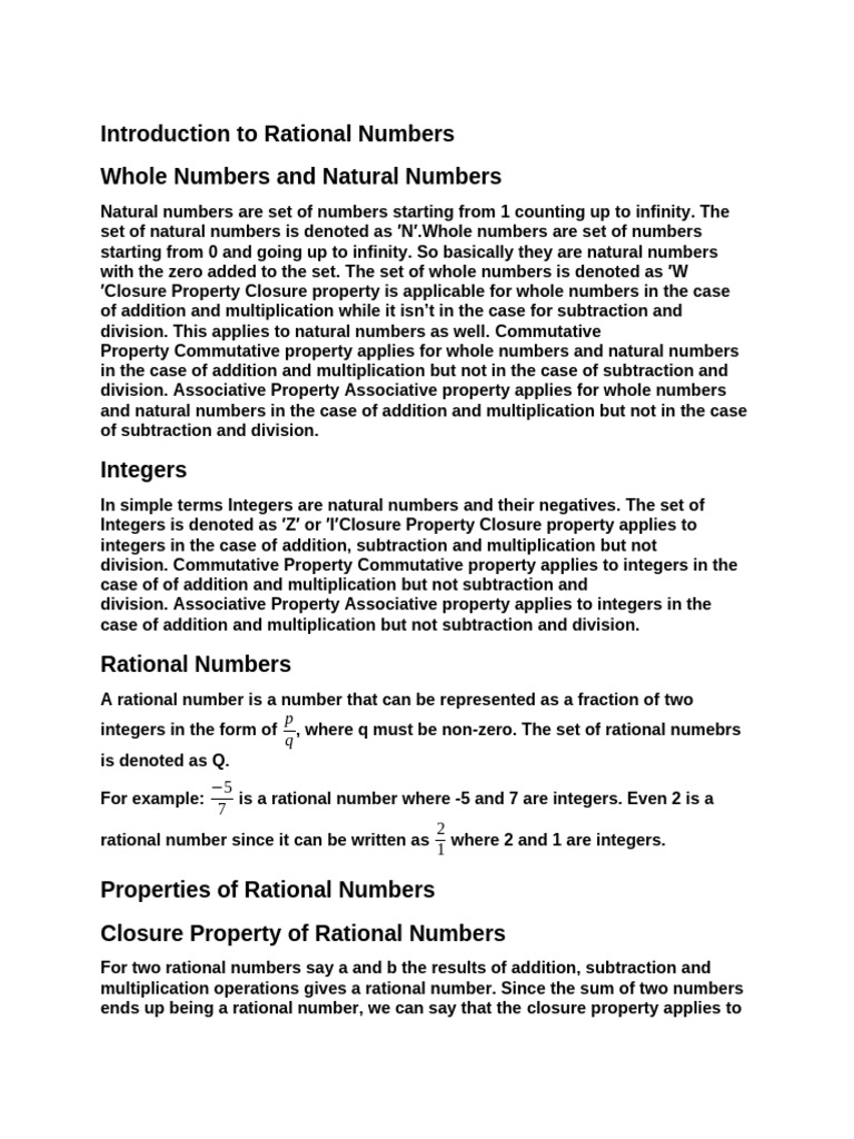 Class 8 Maths Notes | PDF