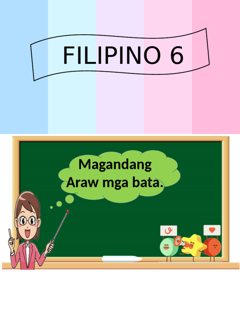 Q3. Filipino6 | PDF