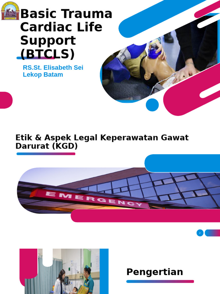 Basic Trauma Cardiac Life Support (BTCLS) Lanjutan | PDF