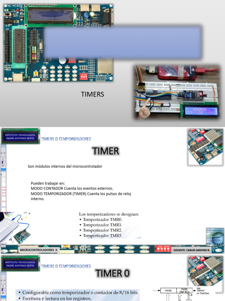 Presentación TIMERS Parte 1 y 2 | PDF