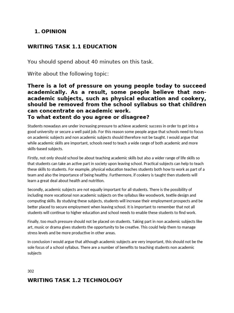 OPINION Essay | PDF