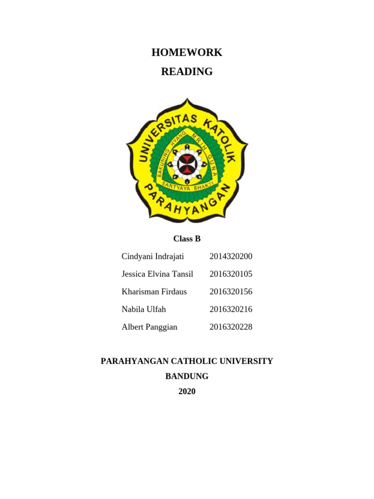 Reading Homework | PDF