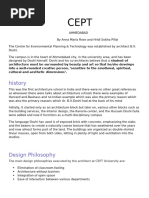 CEPT University Campus Architecture Overview | PDF | Basement | Space