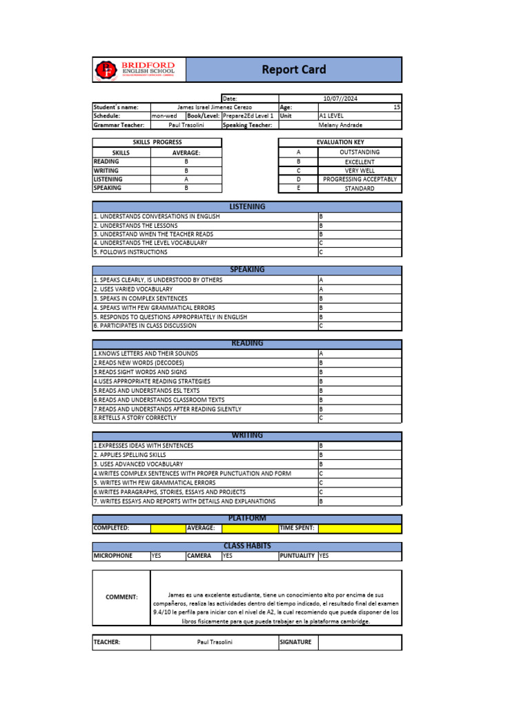 Report James Israel Jimenez Cerezo | PDF