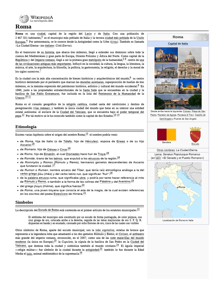 Roma | PDF