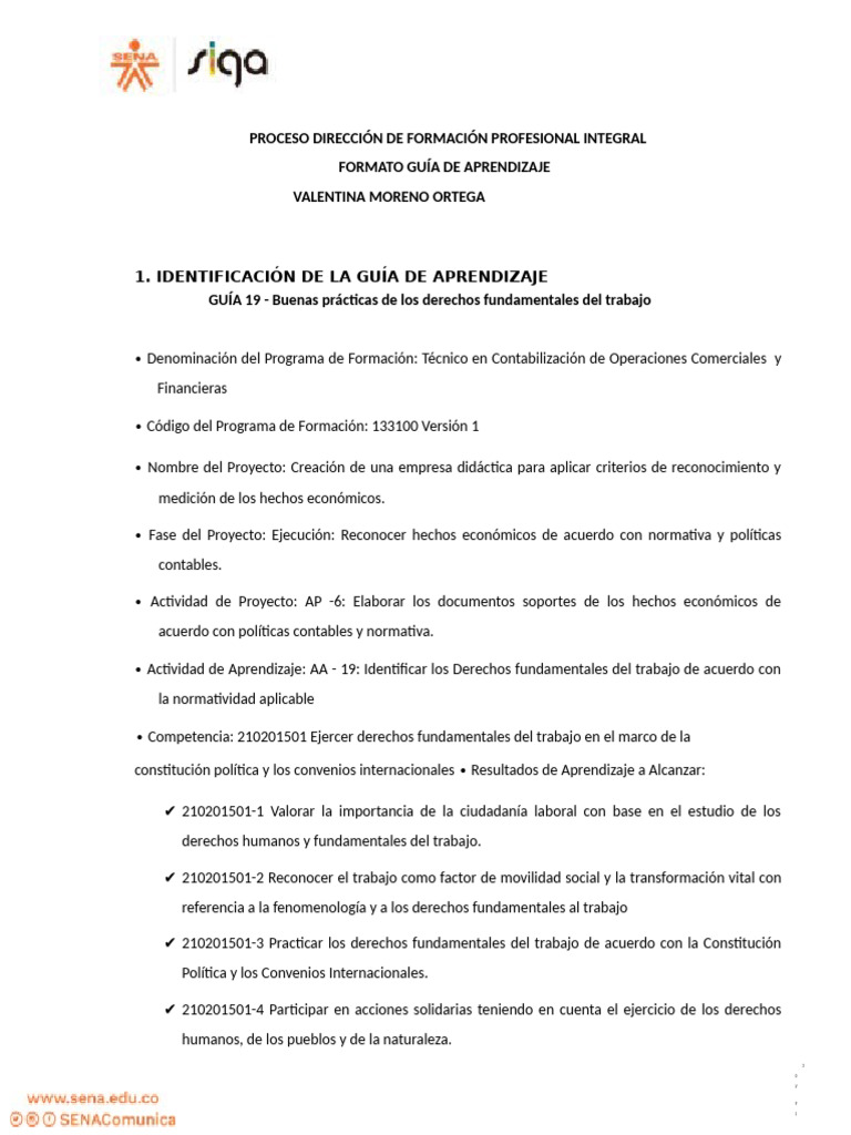 GUIA 20 VALENTINA ,ORENO 1101 | PDF